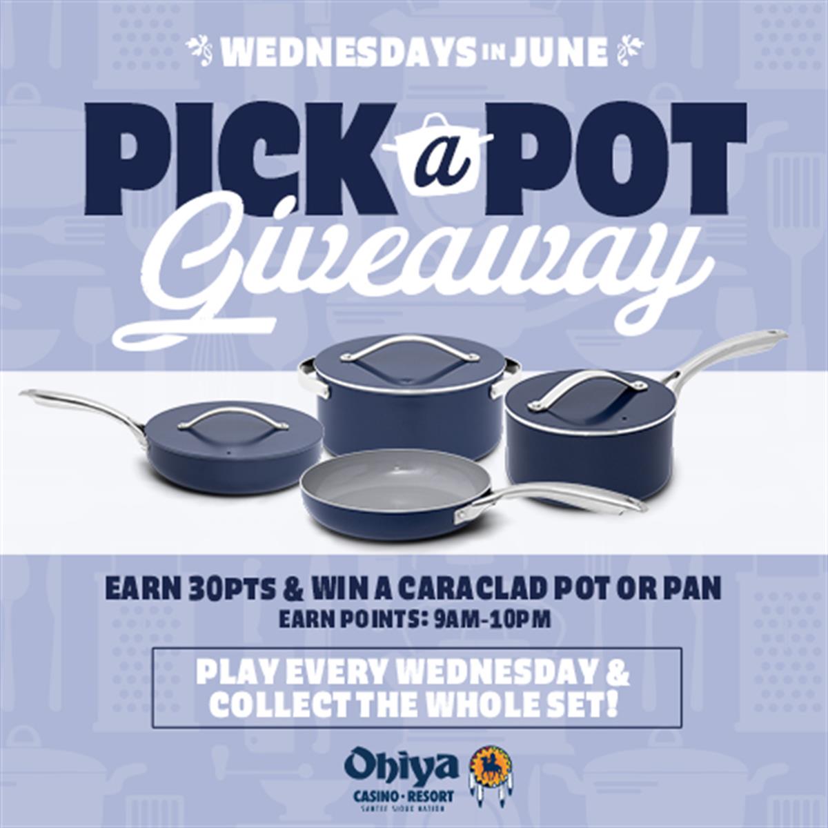 Ohiya Casino & Resort Pick a Pot Giveaway - Jun 5, 2024 - Community ...