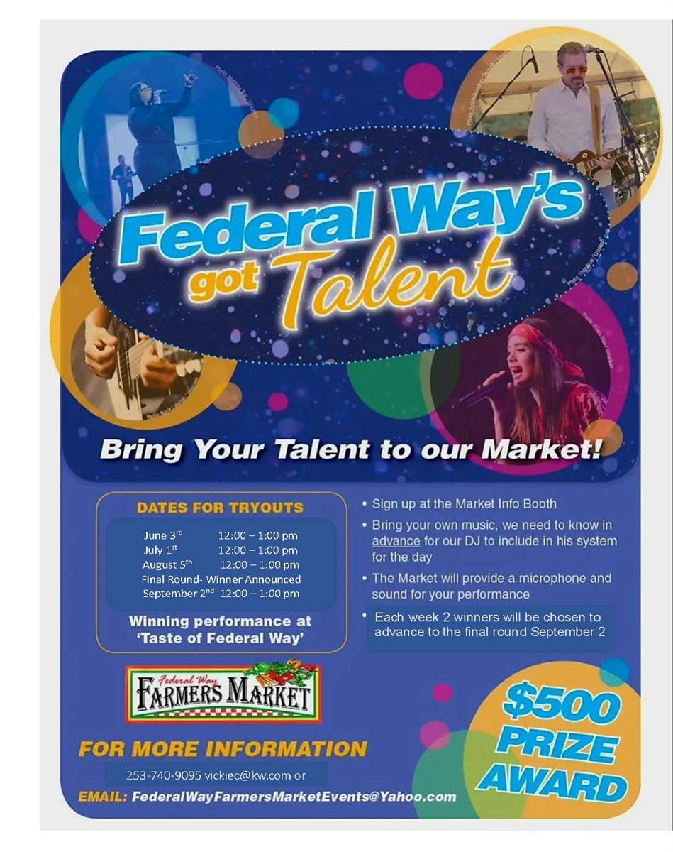 Federal Way's Got Talent Competition - Aug 2, 2025