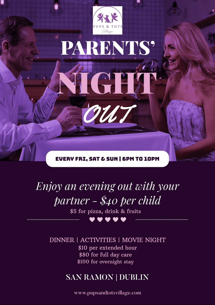 Pups & Tots Village - Parents’ Night Out! - Hot Deal