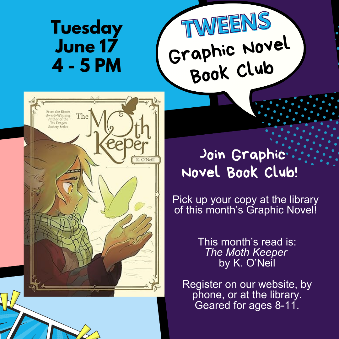 Tween Graphic Novel Book Club - Jun 17, 2025 - Sauk Prairie Area ...