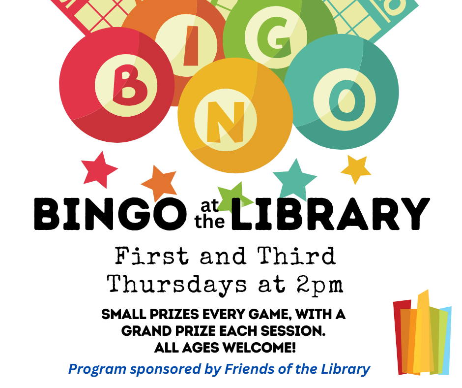 Bingo at the Library - Mar 5, 2026