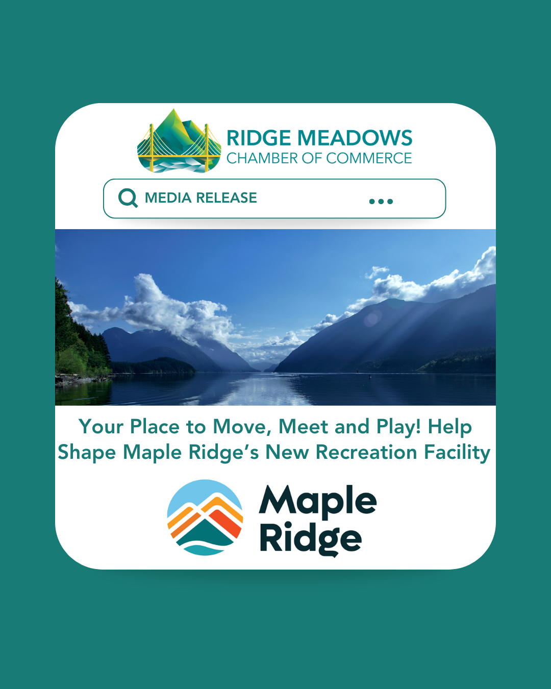 Your Place to Move, Meet and Play! Help Shape Maple Ridge’s New ...