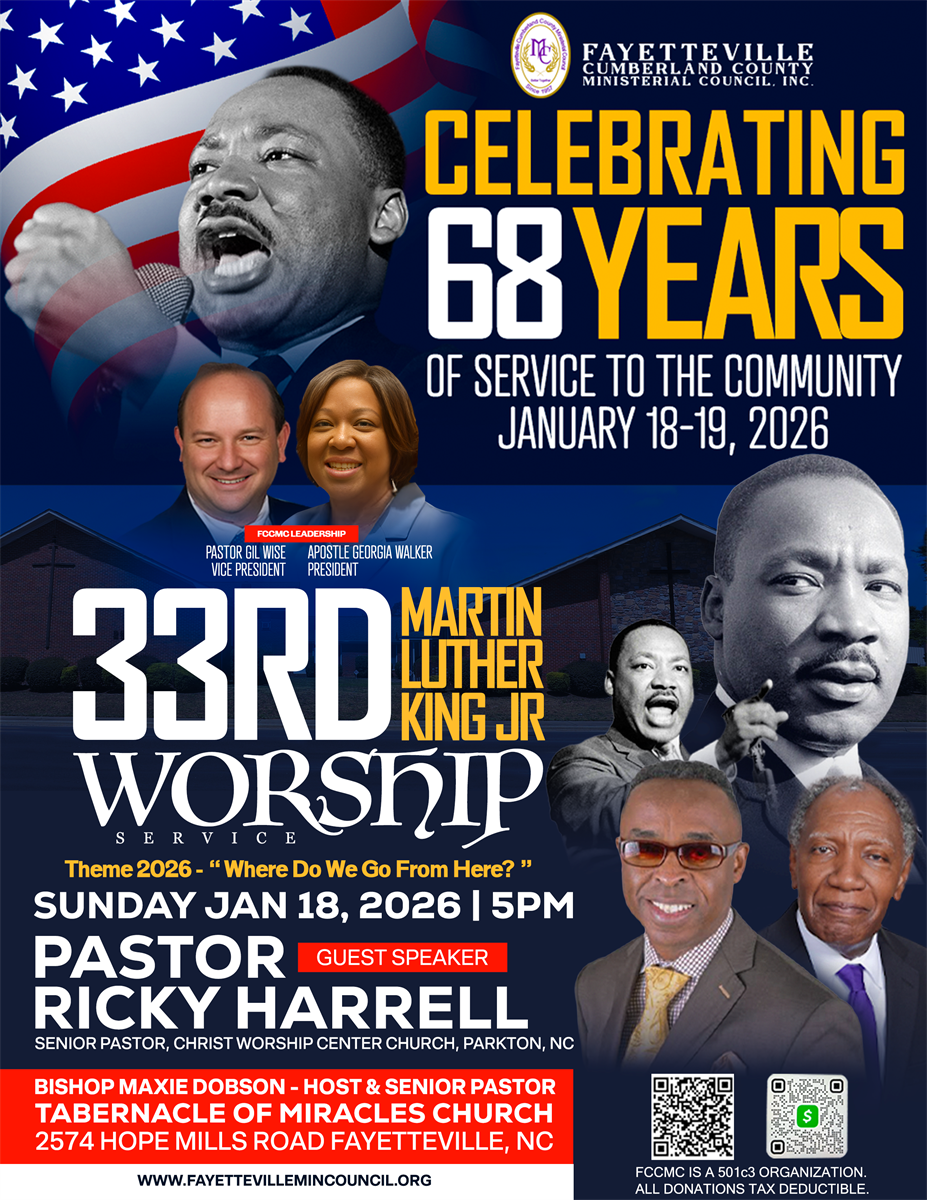 33rd Annual Dr. Martin Luther King Jr. Worship Service and Prayer ...