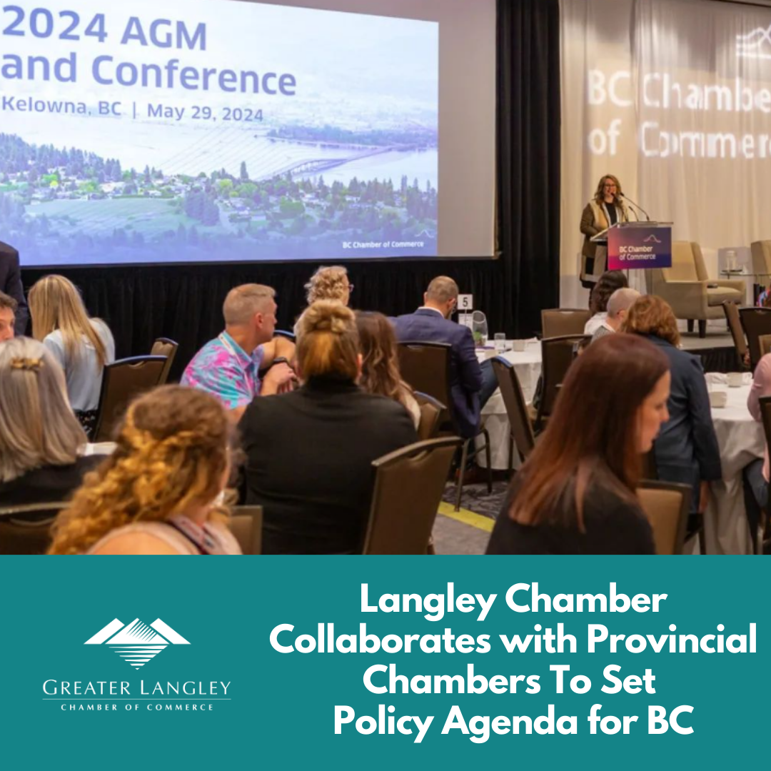 Langley Chamber Collaborates with Provincial Chambers, Boards of Trade ...