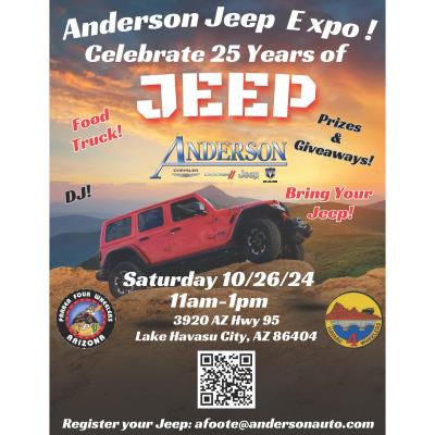 Anderson Chrysler Dodge Jeep RAM Celebrates 25 Years in Lake Havasu ...