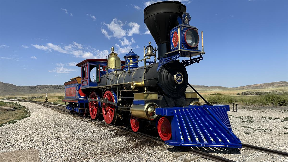 ALL ABOARD ....for a journey on the First Transcontinental Railroad ...