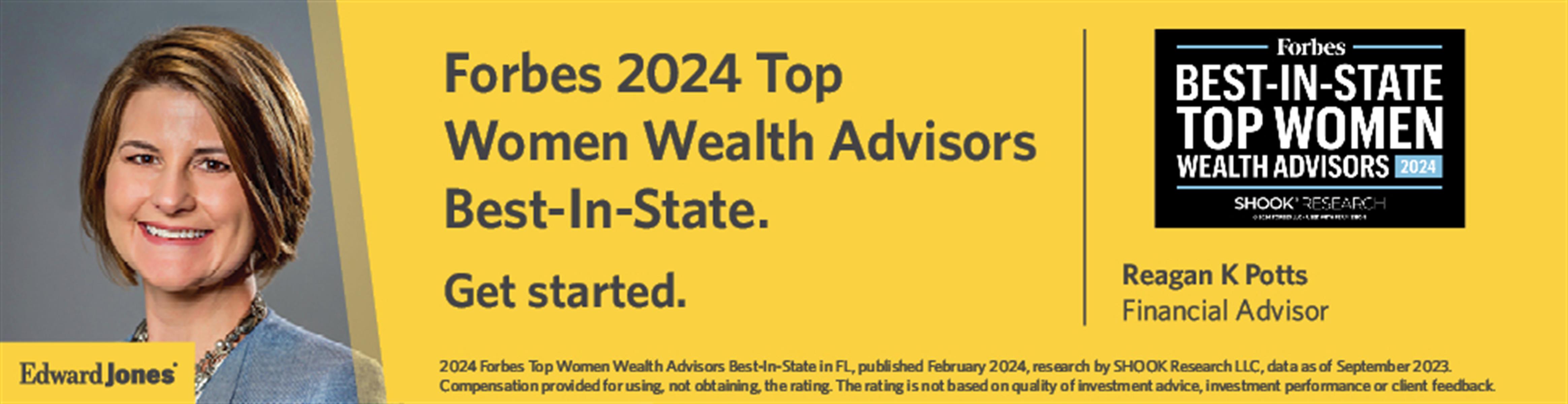 Reagan Potts Named to Forbes' Top Women Wealth Advisors Best-in-State ...