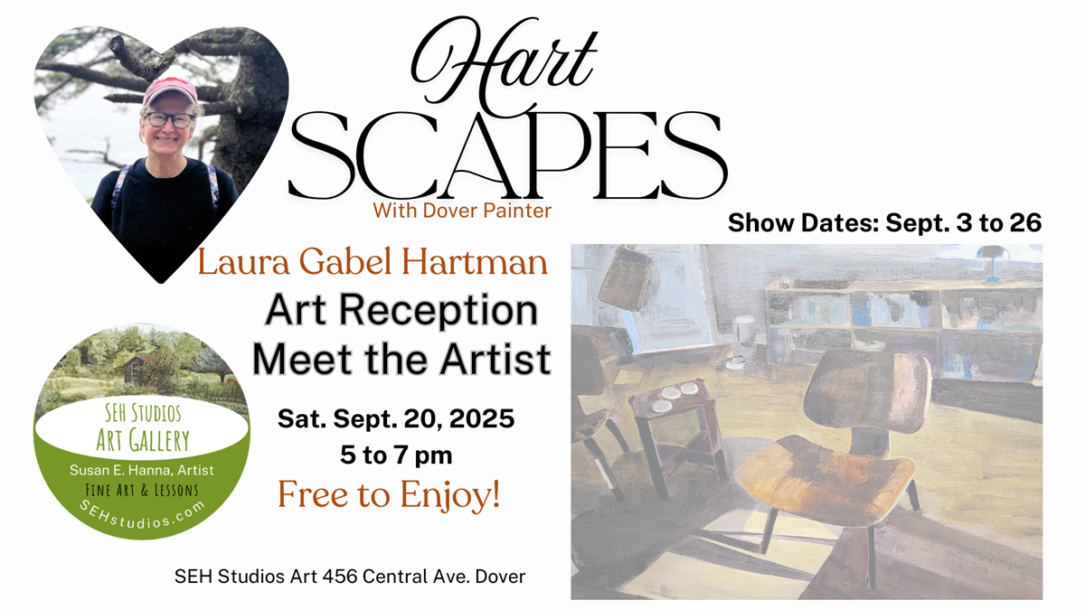 "Hartscapes" Art Show & Reception at SEH Studios Art Gallery - Sep 10 ...