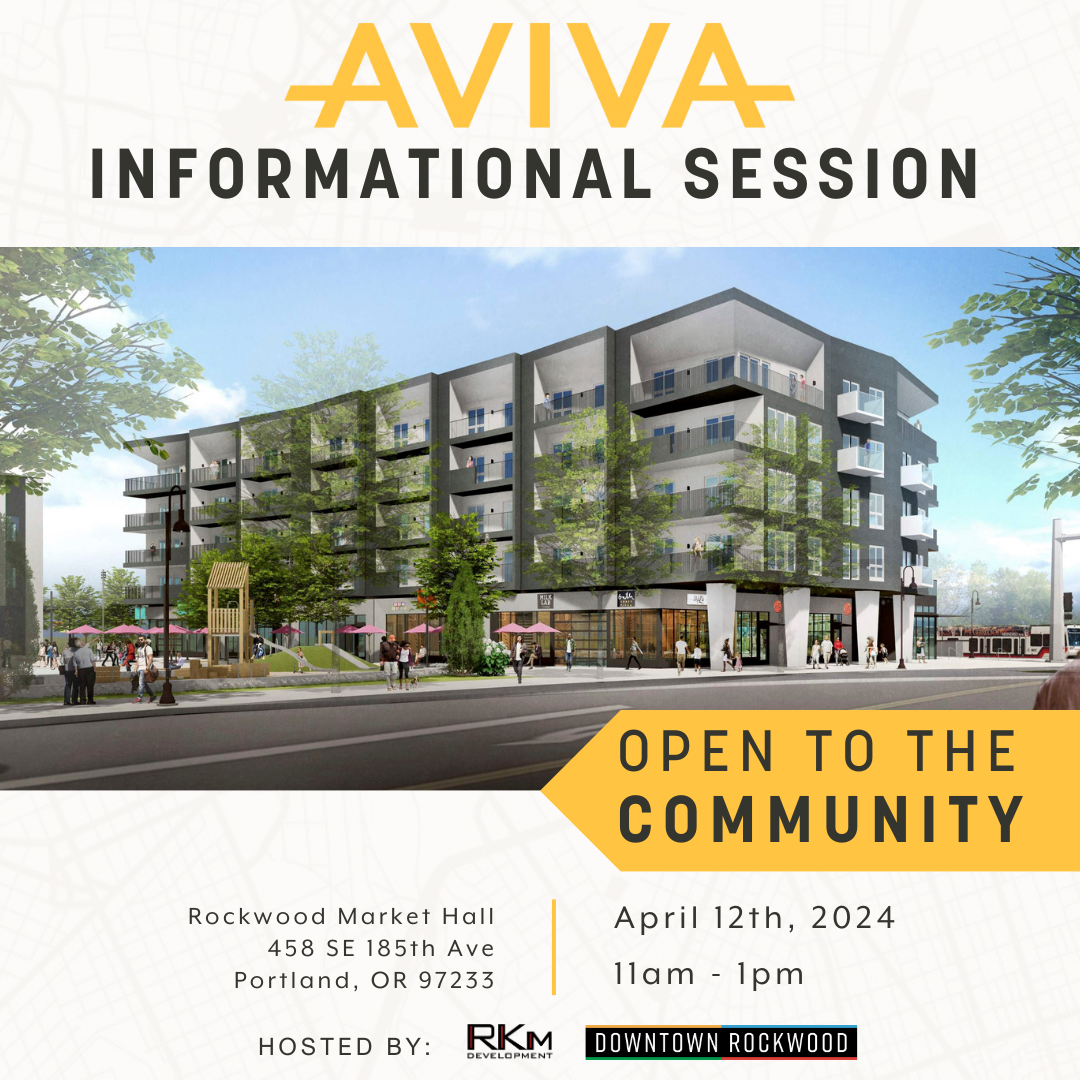 AVIVA Apartments Informational Session - Apr 12, 2024 - Gresham Area ...