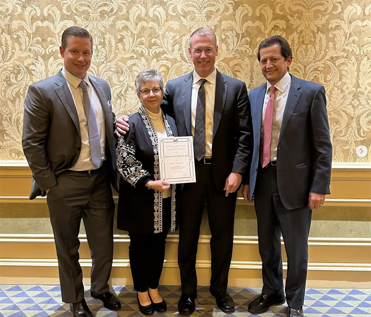 DR. QUIN THROCKMORTON, DR. TYLER BROLIN AND CAMPBELL CLINIC TEAM ...