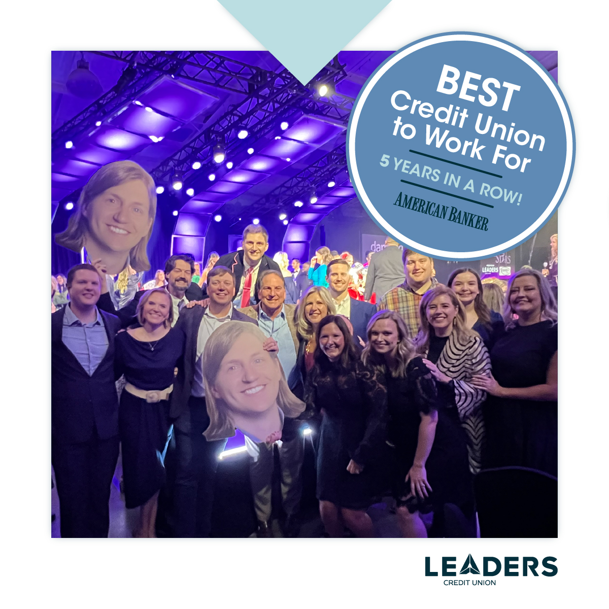 Leaders Credit Union Ranked as Top Credit Union to Work For - News - Greater Memphis Chamber