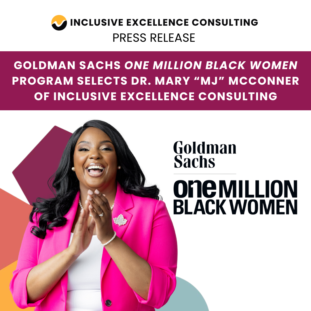 Goldman Sachs One Million Black Women Program Selects Dr. McConner ...