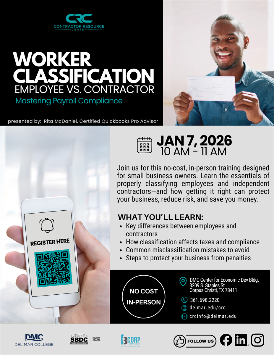 Worker Classification: Employee vs Contractor - Jan 7, 2026