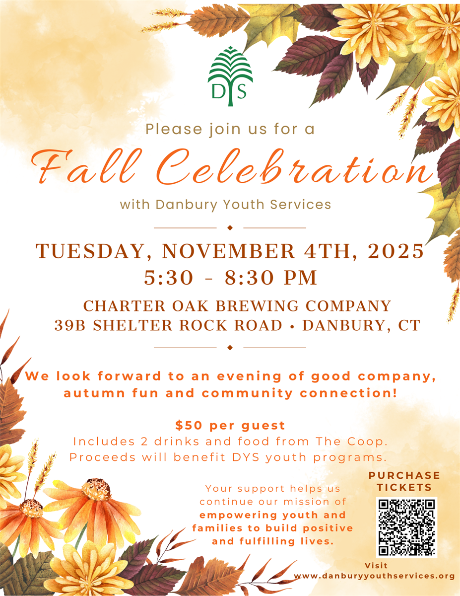 Fall Celebration with Danbury Youth Services - Nov 4, 2025 - Event ...