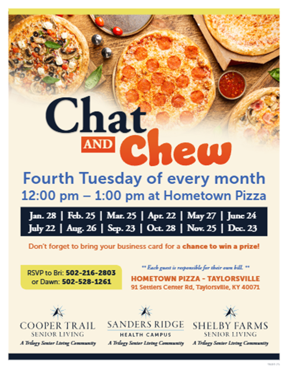 Chat & Chew - Apr 22, 2025 - Bullitt County Chamber of Commerce