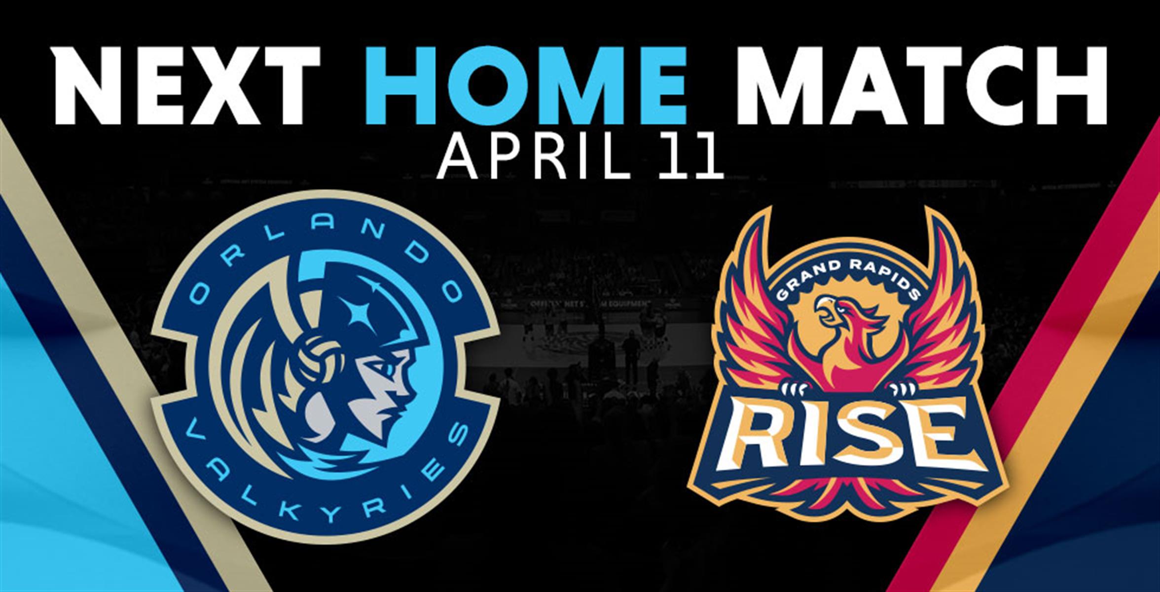 Orlando Valkyries vs Grand Rapids Rise - Apr 11, 2024 Orlando Valkyries vs Grand Rapids Rise - Apr 11, 2024