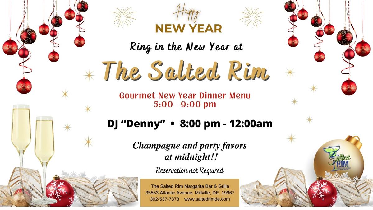 New Year's Eve Dinner & Party at The Salted Rim Margarita Bar & Grille ...