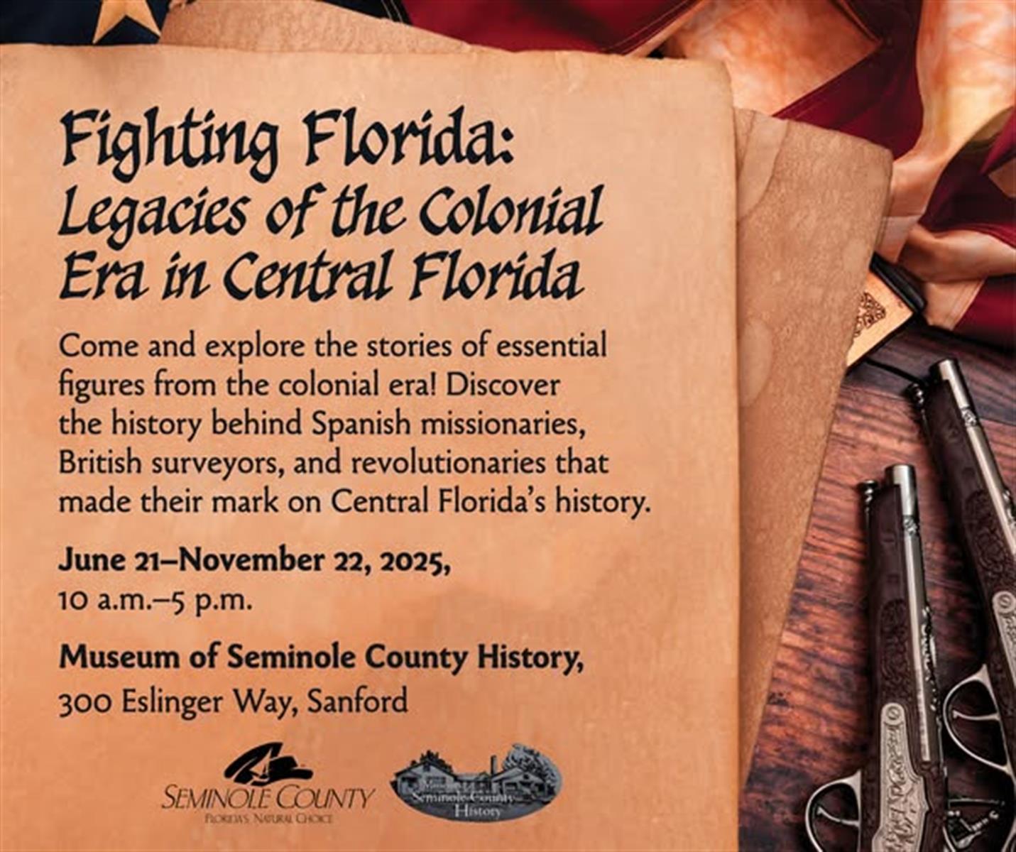 Opening Reception for Colonial History Exhibit at Museum of Seminole ...