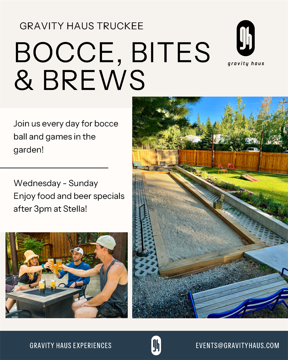 Bocce, Bites, and Brews - Happy Hour at Stella, Wednesday through ...