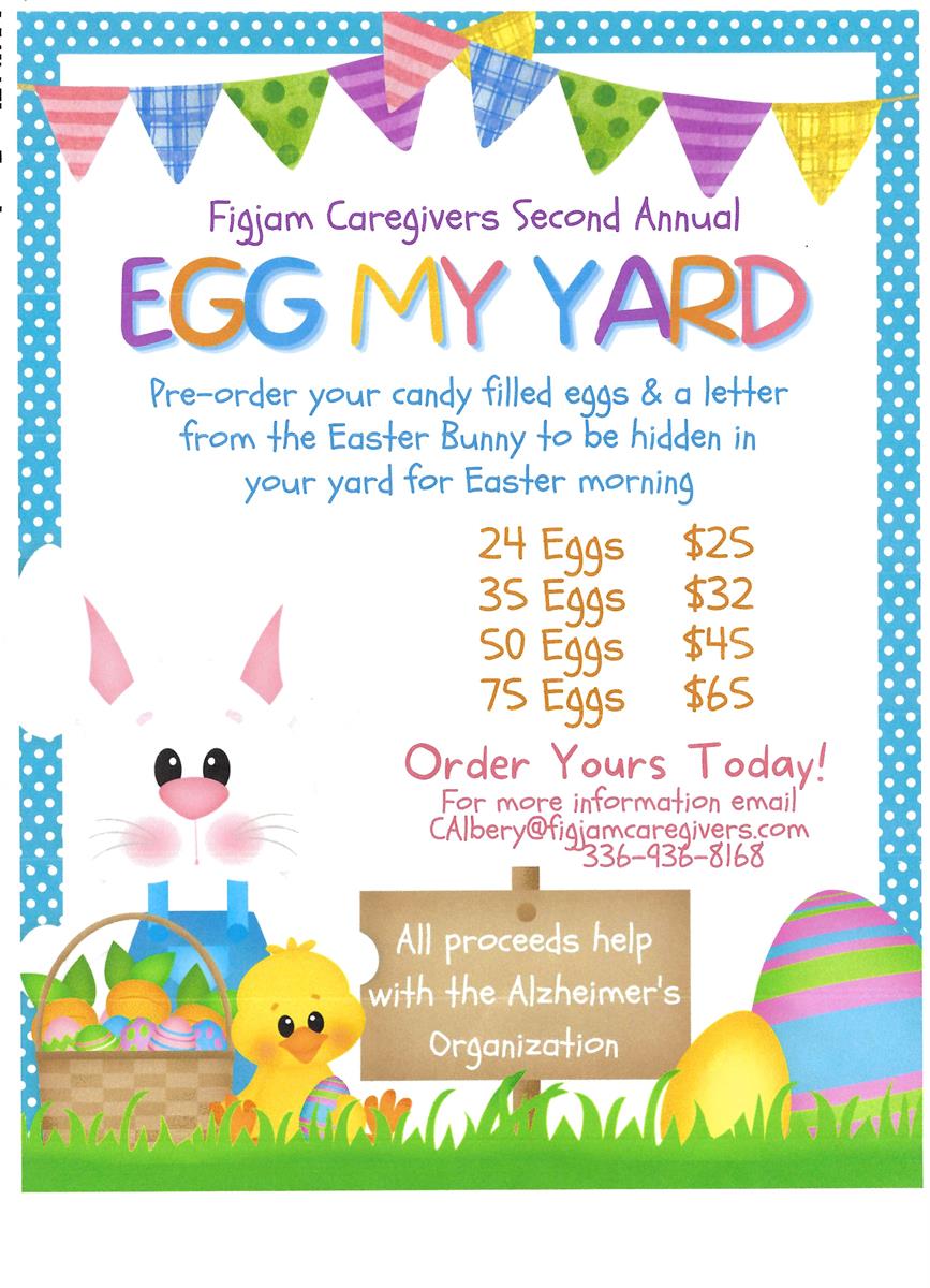 EGG MY YARD Apr 8 2023 Davie County Chamber And Tourism