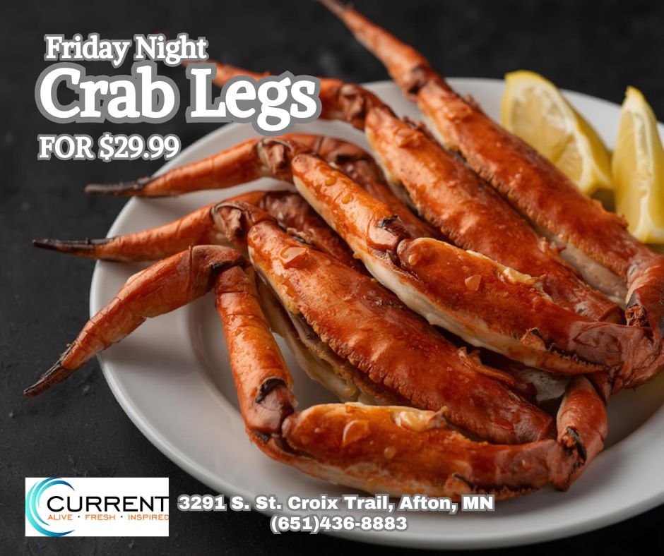 It’s always a good Friday for crab legs. Only $29.99 every Friday ...