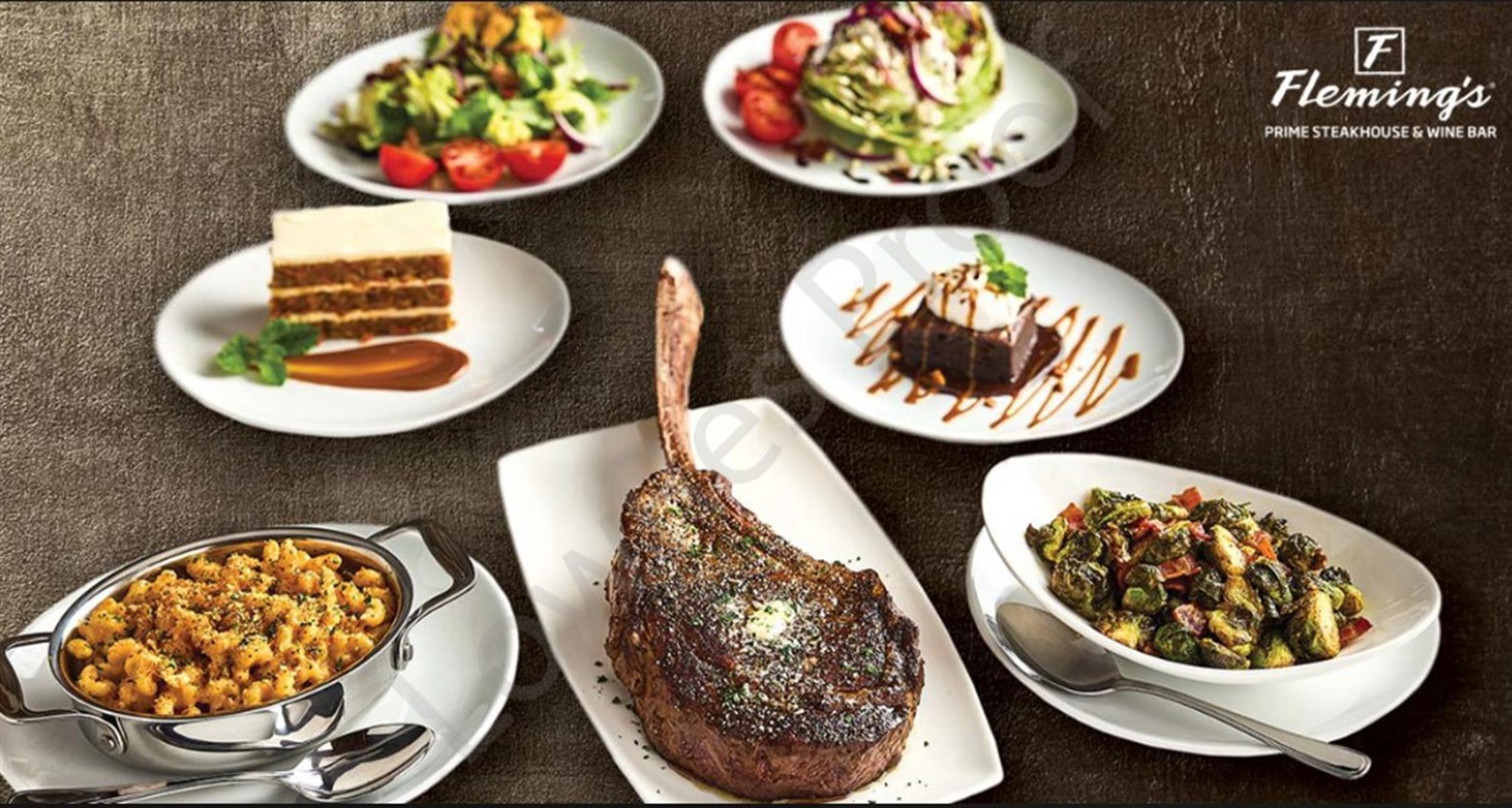 Fleming's Prime Steakhouse & Wine Bar - TOMAHAWK TUESDAY - Special ...
