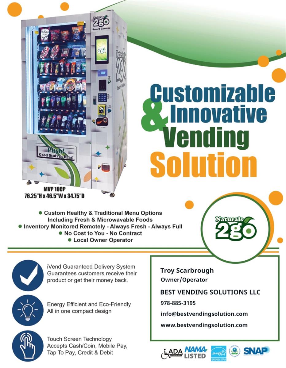 Best Vending Solutions LLC - Get FREE Vending Machines For Your ...