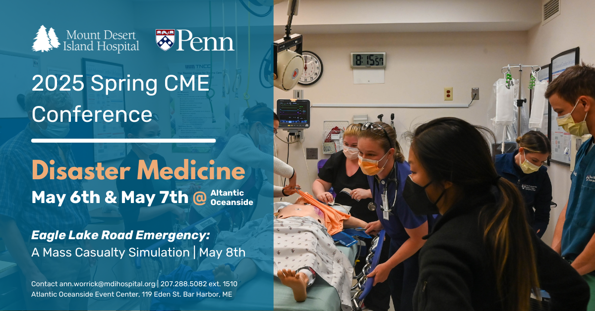 Spring UPenn CME Conference - May 7, 2025 - Bar Harbor Chamber of ...