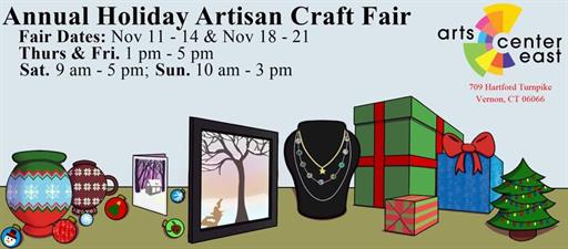 2021 Vernon Holiday Artisan Craft Fair - Vernon, CT