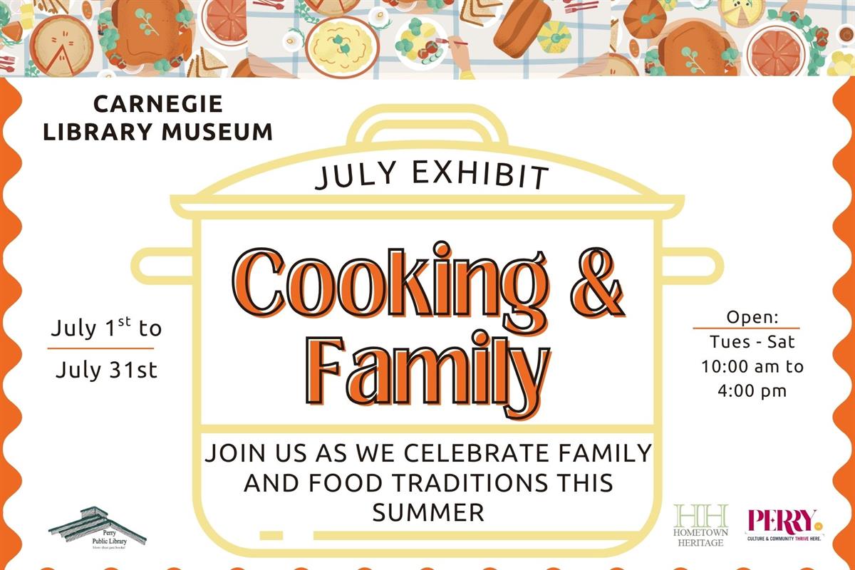 Hometown Heritage at the Carnegie Library Museum Presents: Cooking and ...