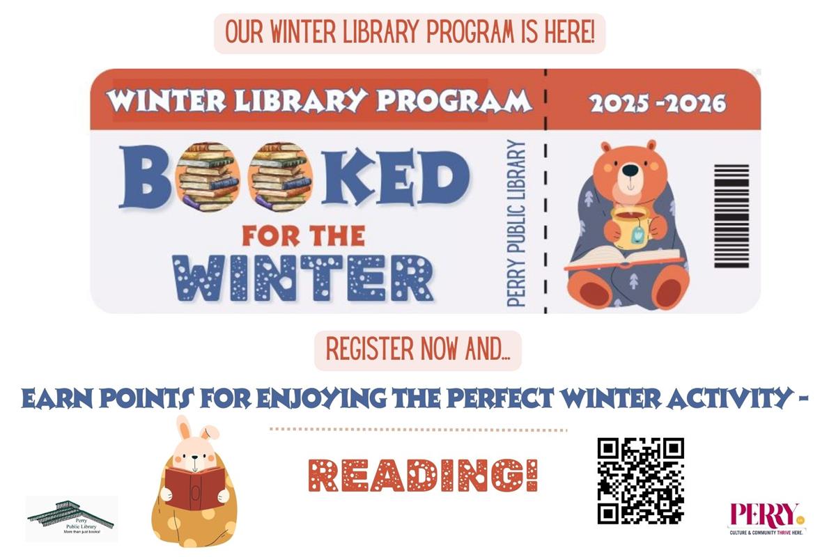 Booked for the Winter: Teen Winter Library Program – December 1 to ...