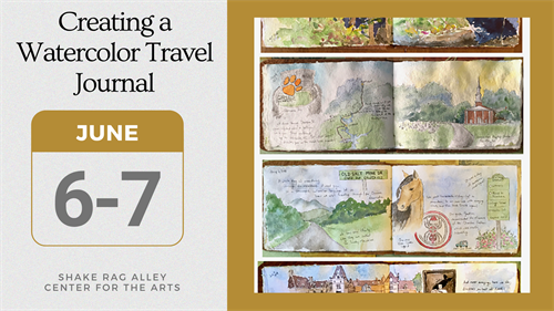 Creating a Watercolor Travel Journal - Jun 6, 2026 to Jun 7, 2026 ...