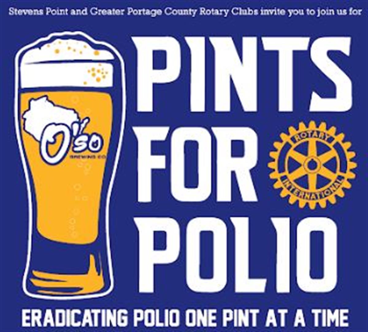 Fundraiser: 3rd Annual Pints for Polio - Oct 25, 2031