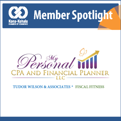 My Personal CPA & Financial Planner, LLC - New Member - News - Kona ...