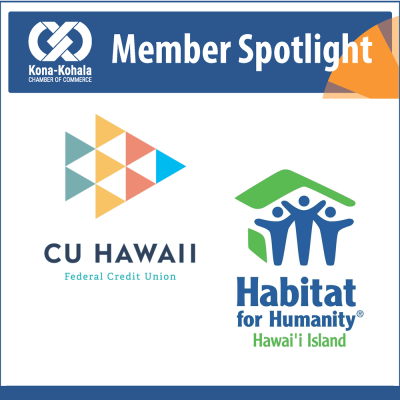 CU Hawaii donation to Habitat For Humanity Hawai'i Island - News - Kona-Kohala Chamber of ...