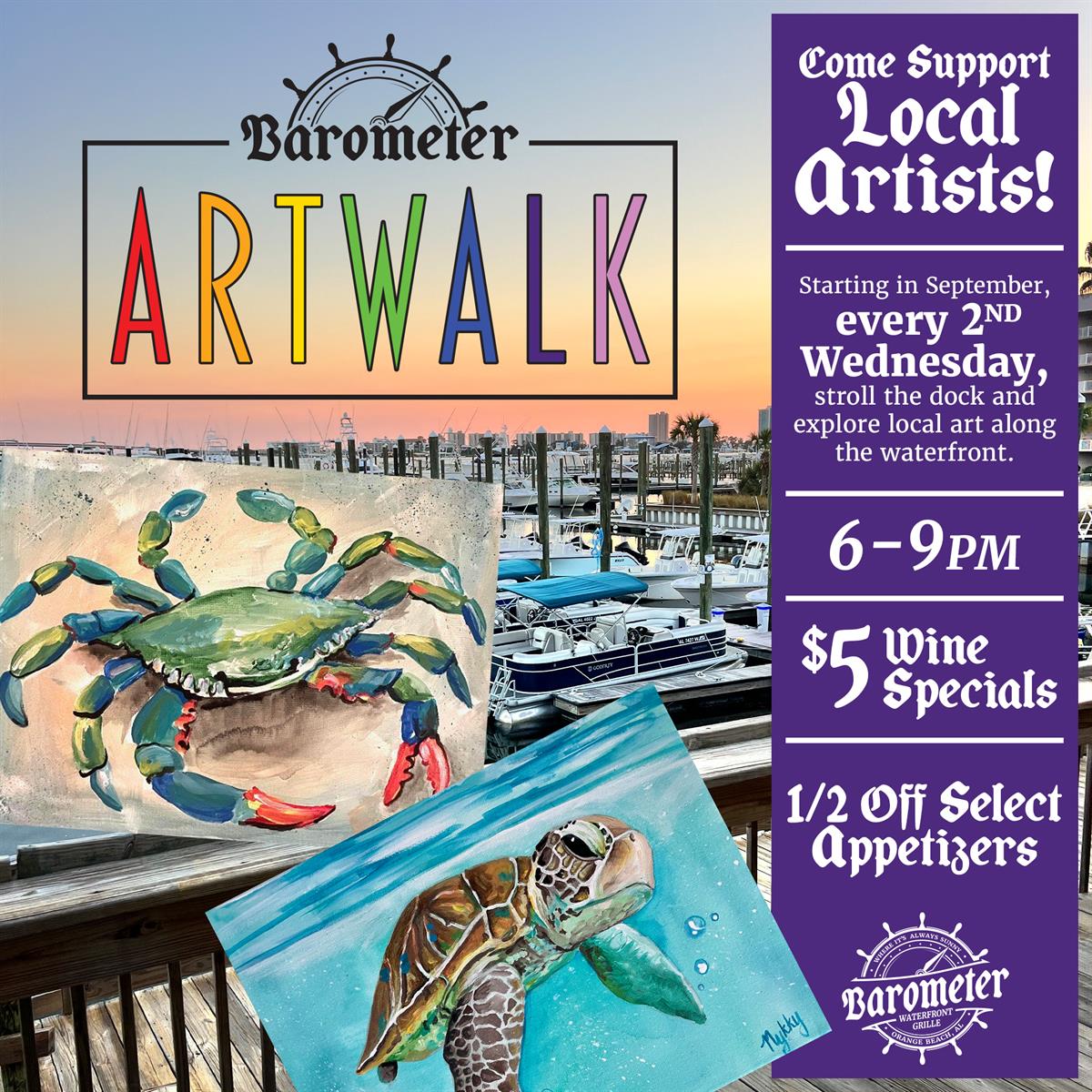 Barometer Waterfront Grille - Sep 9, 2026 - Coastal Alabama Business ...