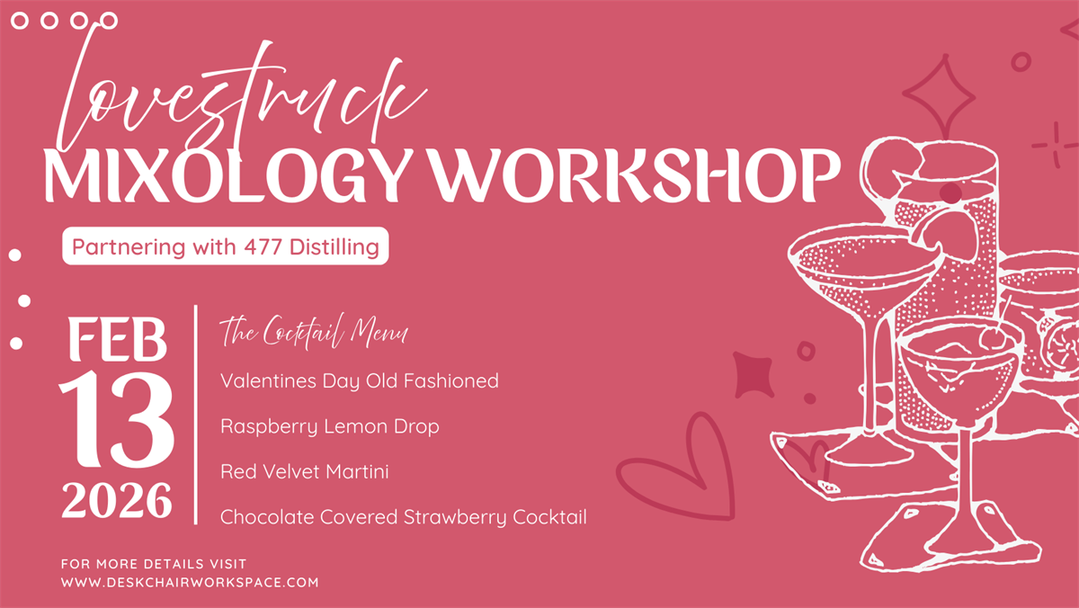 Lovestruck Mixology Workshop - Feb 13, 2026 - Events Calendar ...