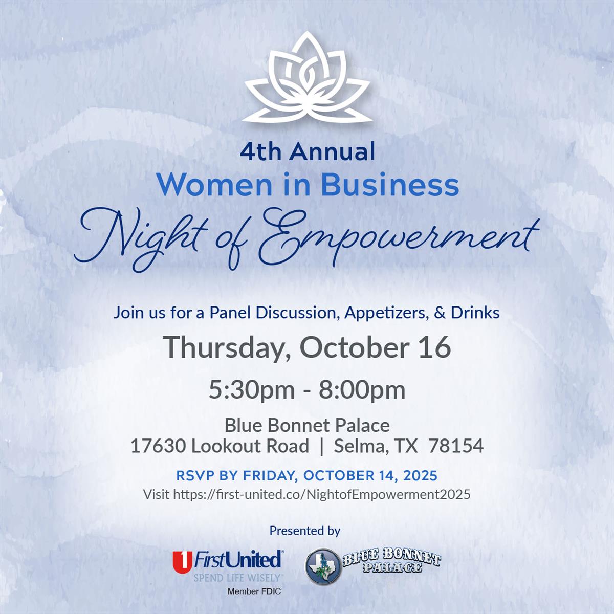 Women in Business - Night of Empowerment - Oct 16, 2025