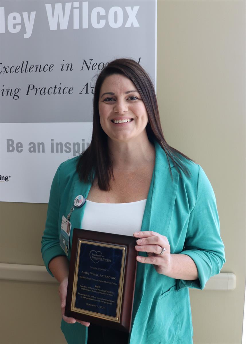 Medical Center's Ashley Wilcox, RN, Receives Excellence in Neonatal ...