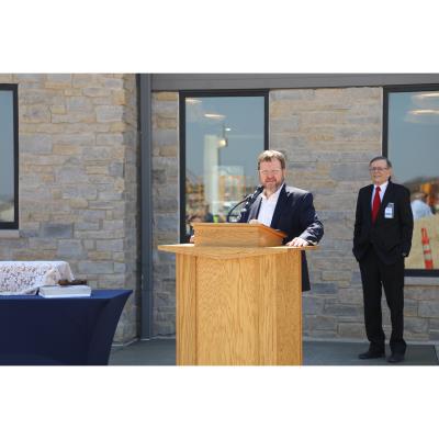 Three Pillars News: The Fields' Cornerstone Dedication Ceremony - News