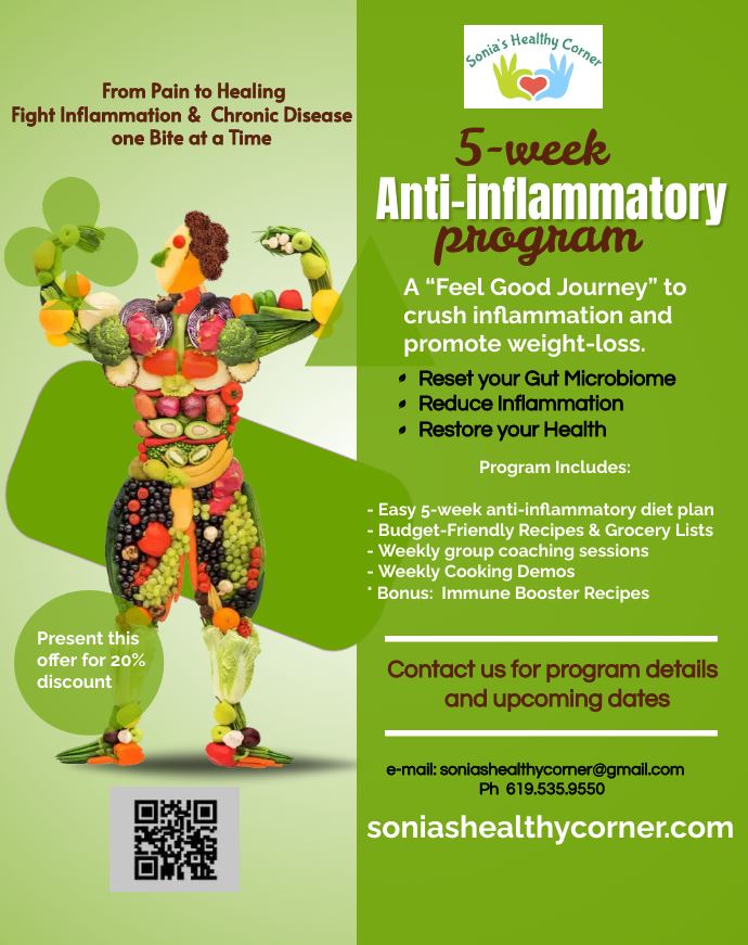 Crush Inflammation and Ignite your Health Anti-inflammatory workshops ...