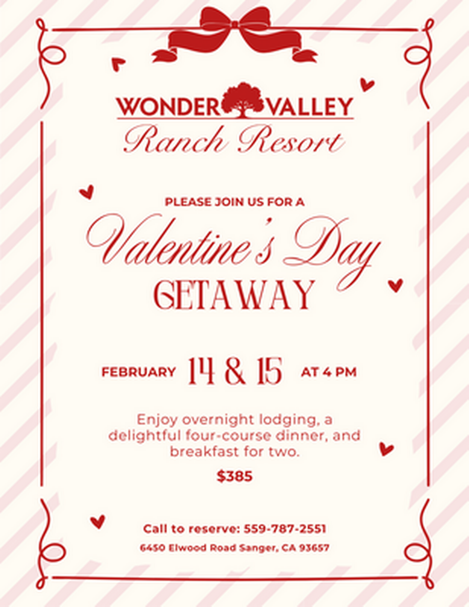 Wonder Valley Ranch Resort & Conference Center: Valentine's Day Getaway ...