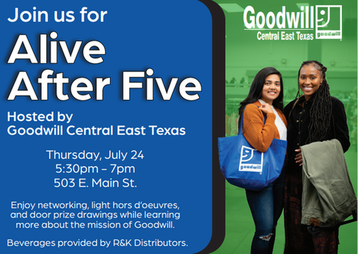 Alive After Five - July 2025, sponsored by Goodwill Industries of ...
