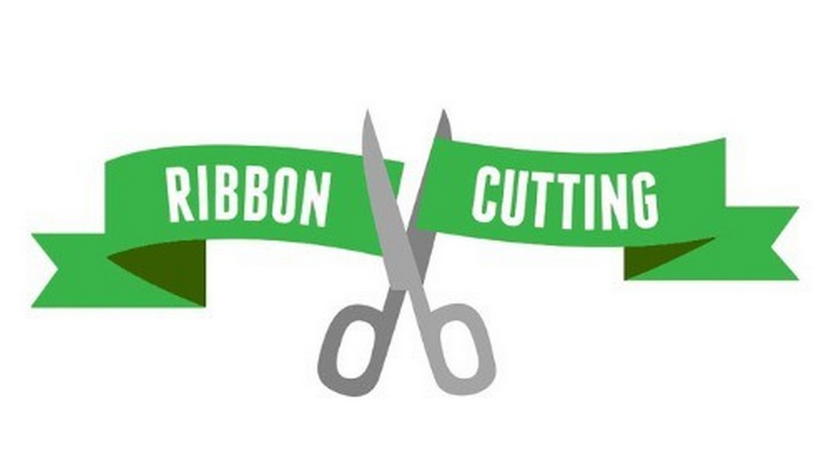 Green Ribbon Cutting Scissors