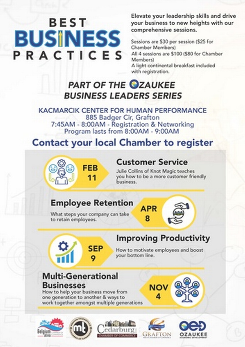 Best Business Practices - 2025 Ozaukee Business Leader Series Part 4 of ...