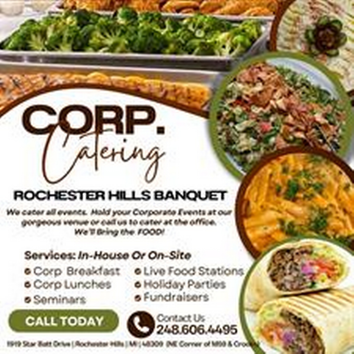 Corp Catering - Jun 9, 2024 - Rochester Regional Chamber of Commerce