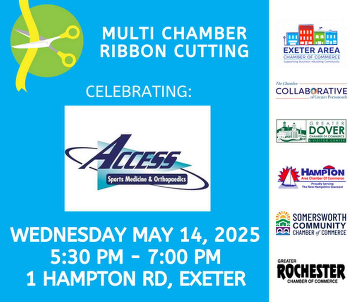 Ribbon Cutting - Access Sports Medicine - May 14, 2025 - The Chamber ...