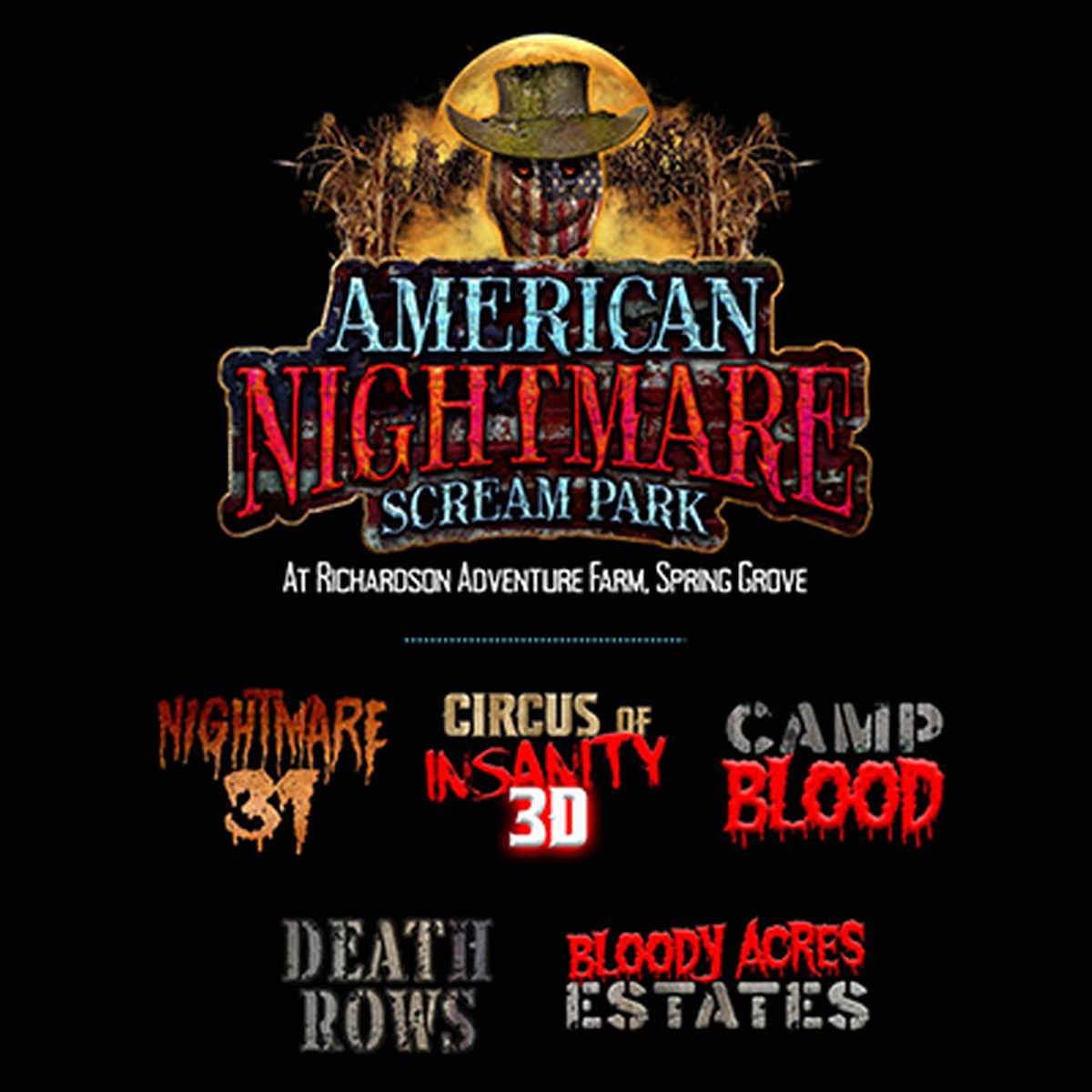 Multi-Chamber Ribbon Cutting - American Nightmare Scream Park - Oct 1 ...