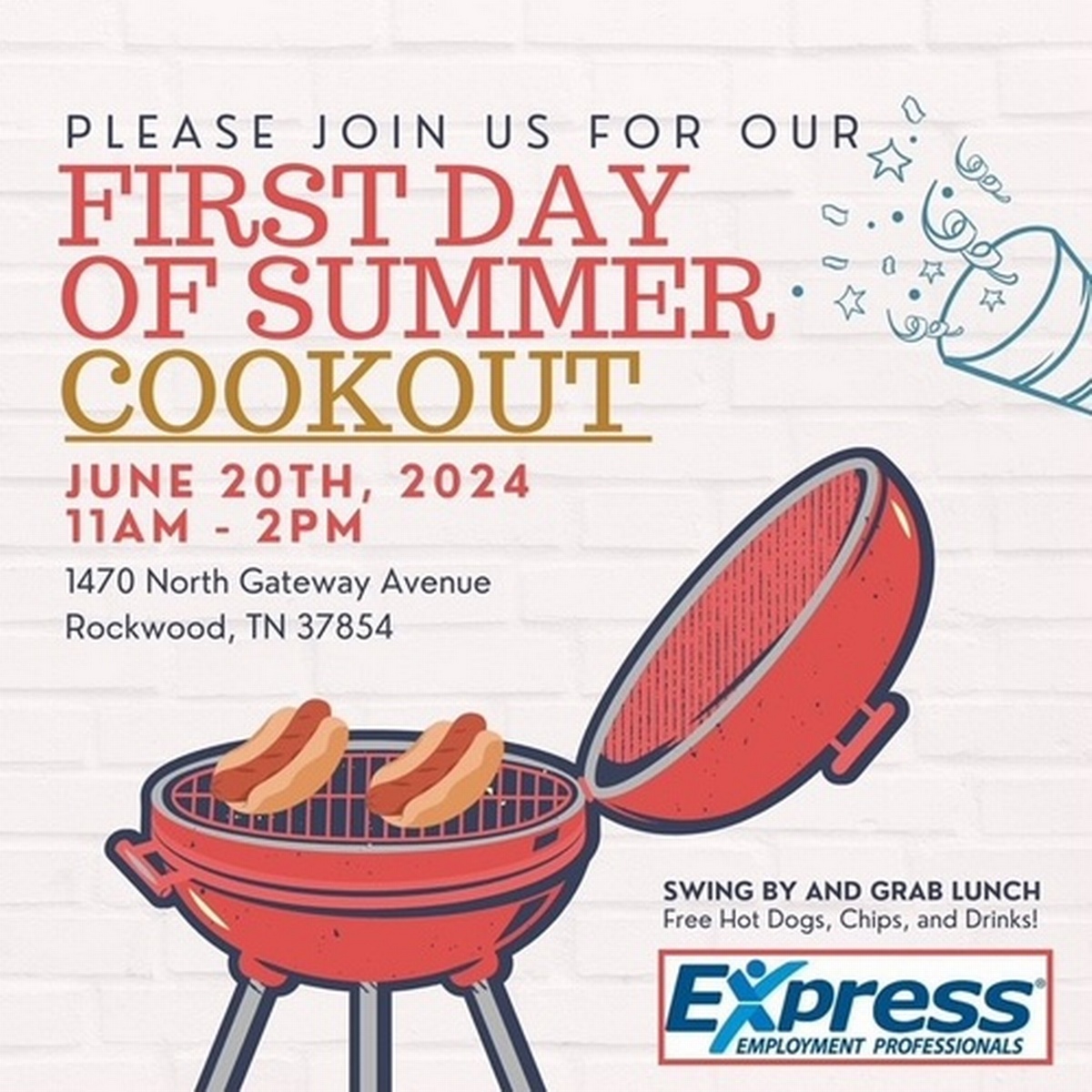 First Day of Summer Cookout - Express Employment Professionals - Jun 20 ...