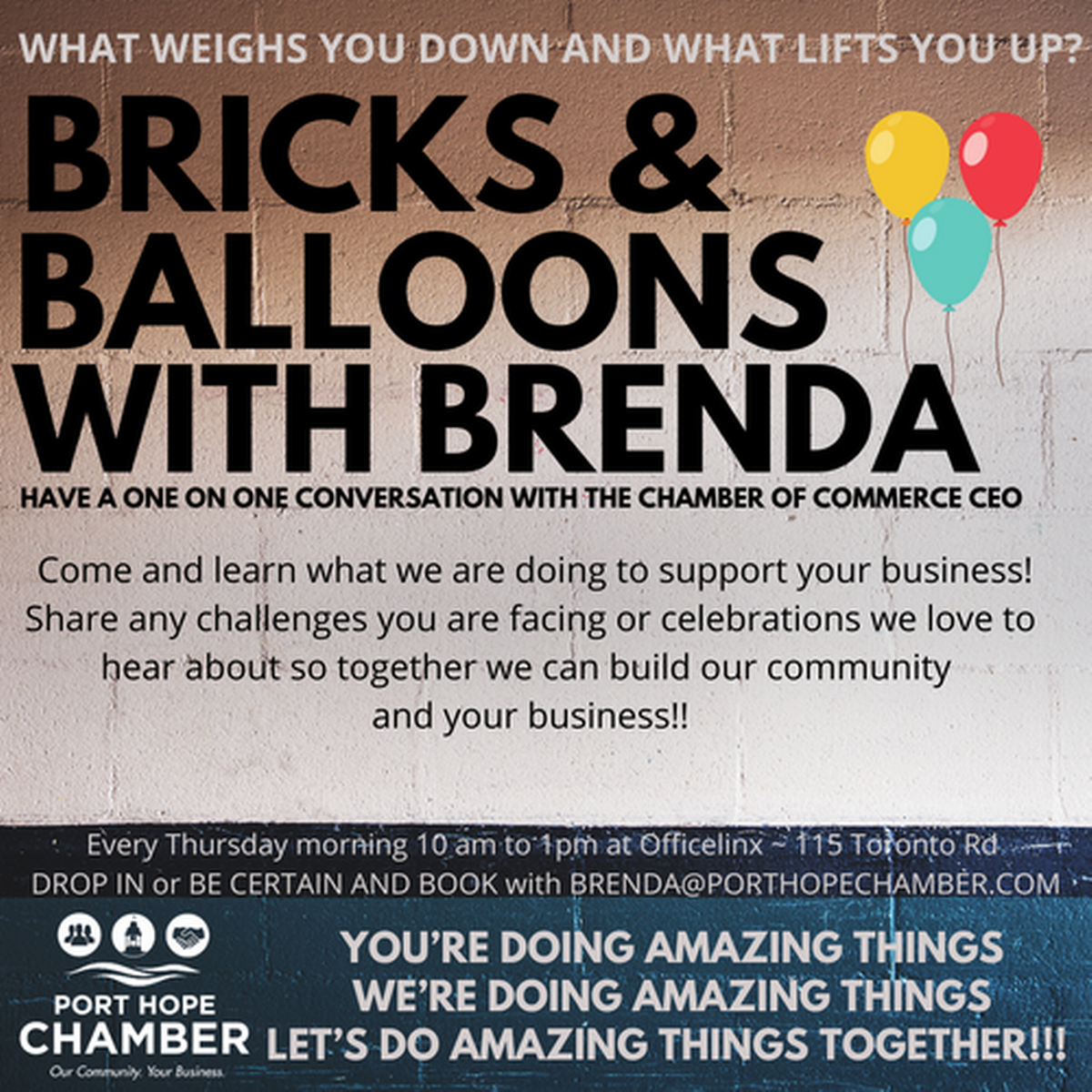 Bricks and Balloon with Brenda Whitehead - Mar 6, 2025